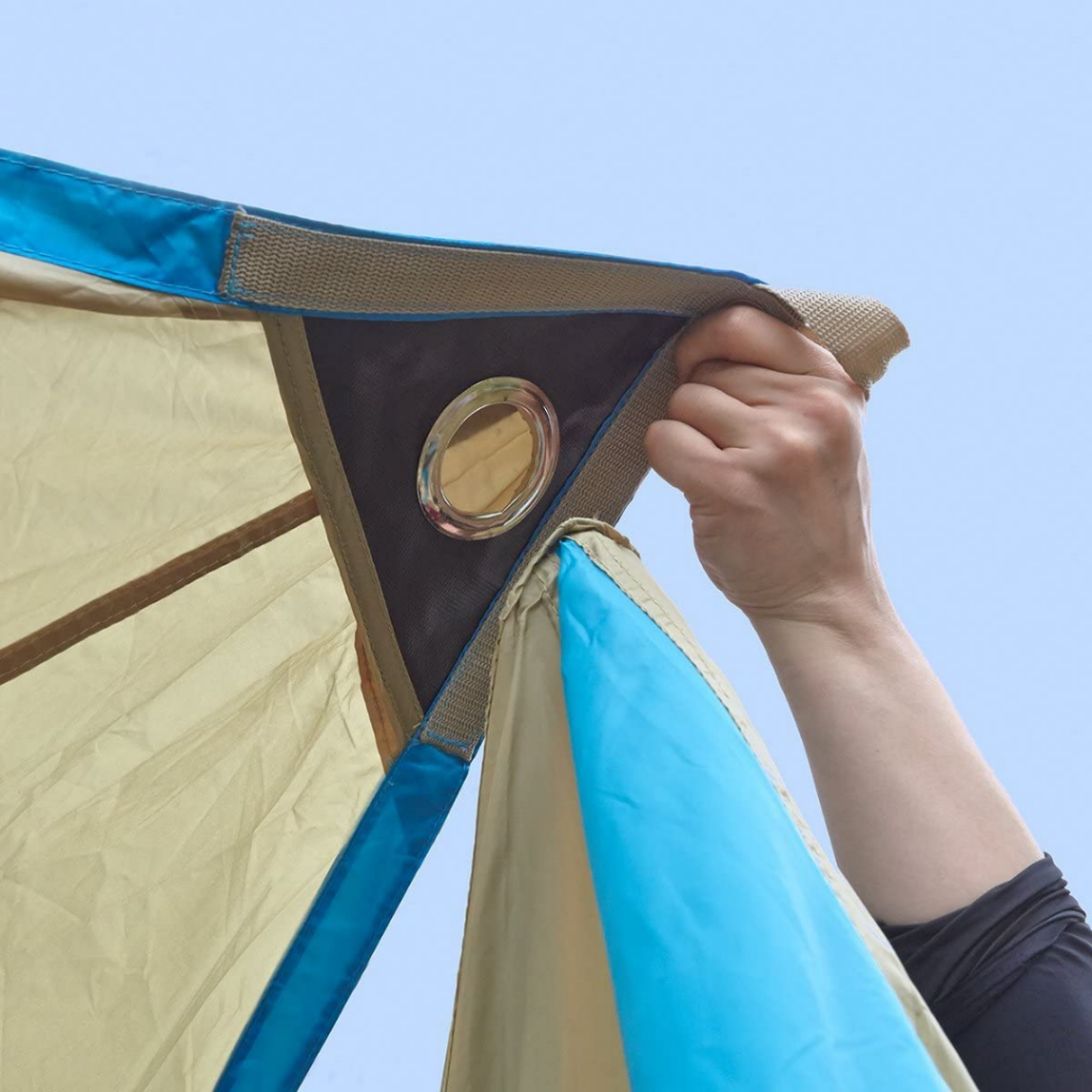 Dino Hiking - 日本LOGOS印第安天幕 Navajo Bridge Hexagon Tarp